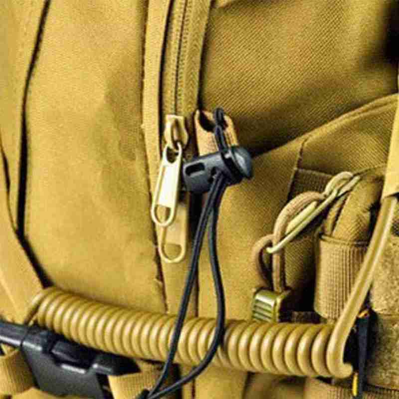 Coil sling rope lanyard Molle elastic tool belt backpack military ...