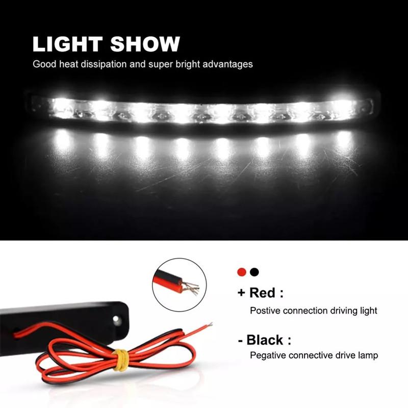 Buy Universal Sunlight 1Set Auto Outdoor Car Rainning Lamp Waterproof ...