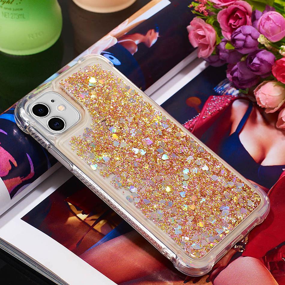 Cheap Glitter Sequin dynamic Liquid Quicksand TPU Mobile Phone Case for ...