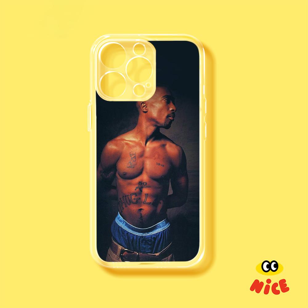 Buy 2Pac Tupac Shakur Rapper Hiphop Transparent Phone Case Cover For ...