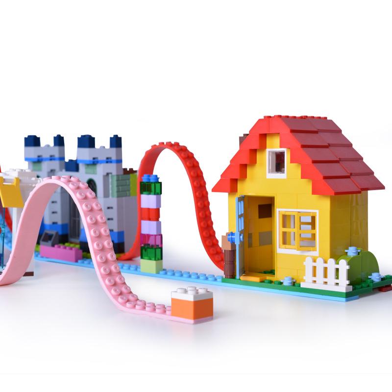 Buy Block Toys for Lego Brick Compatible Tape Flexible Strips Adhesive ...