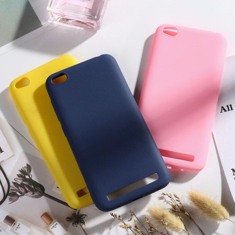 Buy For Xiaomi Redmi 5A Case Candy Color Soft Cover Coque For Xiaomi ...