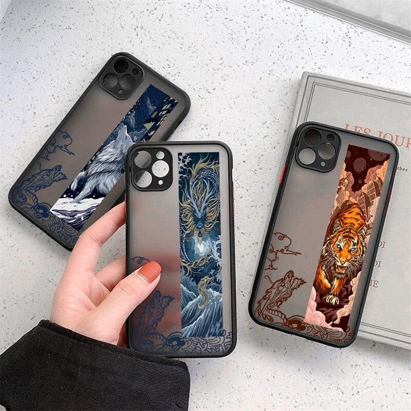 Buy For iPhone 11 12 13 Pro Max XR XS Max Art Phone Case With Twelve ...