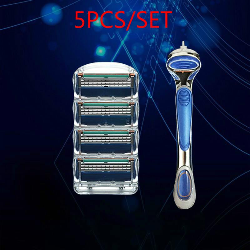 Buy Fusione 4 Cutter Head 1 Holder Speed Razor Blade Blades Men Five ...
