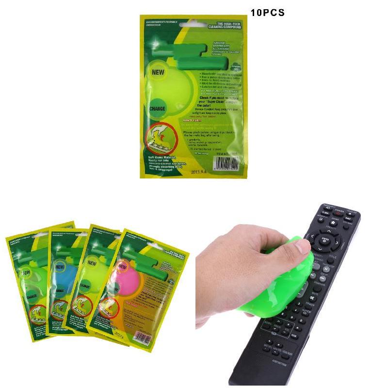 Buy Super Dust Sticky 10Pcs Gum Gel Clean Magic Cleaning Cleaner Soft ...