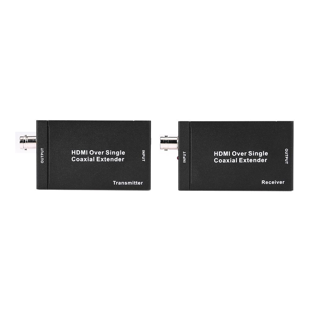 1080P HD Over Tek Koaksiyel Genişletici Verici ve Alıcı IR TX RX ...