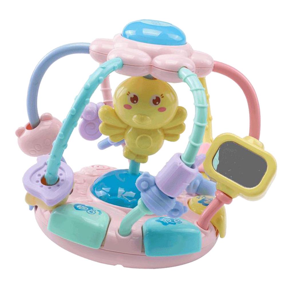 Buy Baby Musical Grasping Hand Bell Rattle Teethers Kids Sound Learning ...