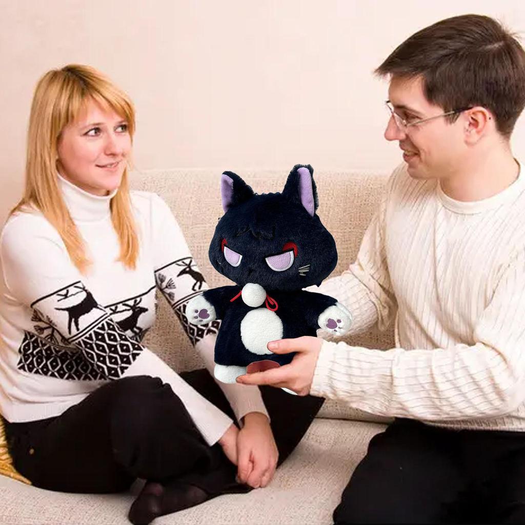 Cheap 32cm Original God Wanderer Anime Game Scatter Cat Plush Doll The ...