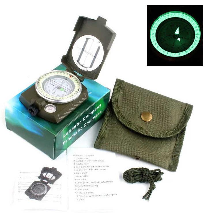 Pocket Compass Professional Military Army Geology Camouflage Color-buy ...