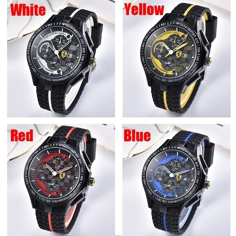 Buy 4-Colors Fashion Luxury Brand High-end Watch Racing Car Watch Men's ...