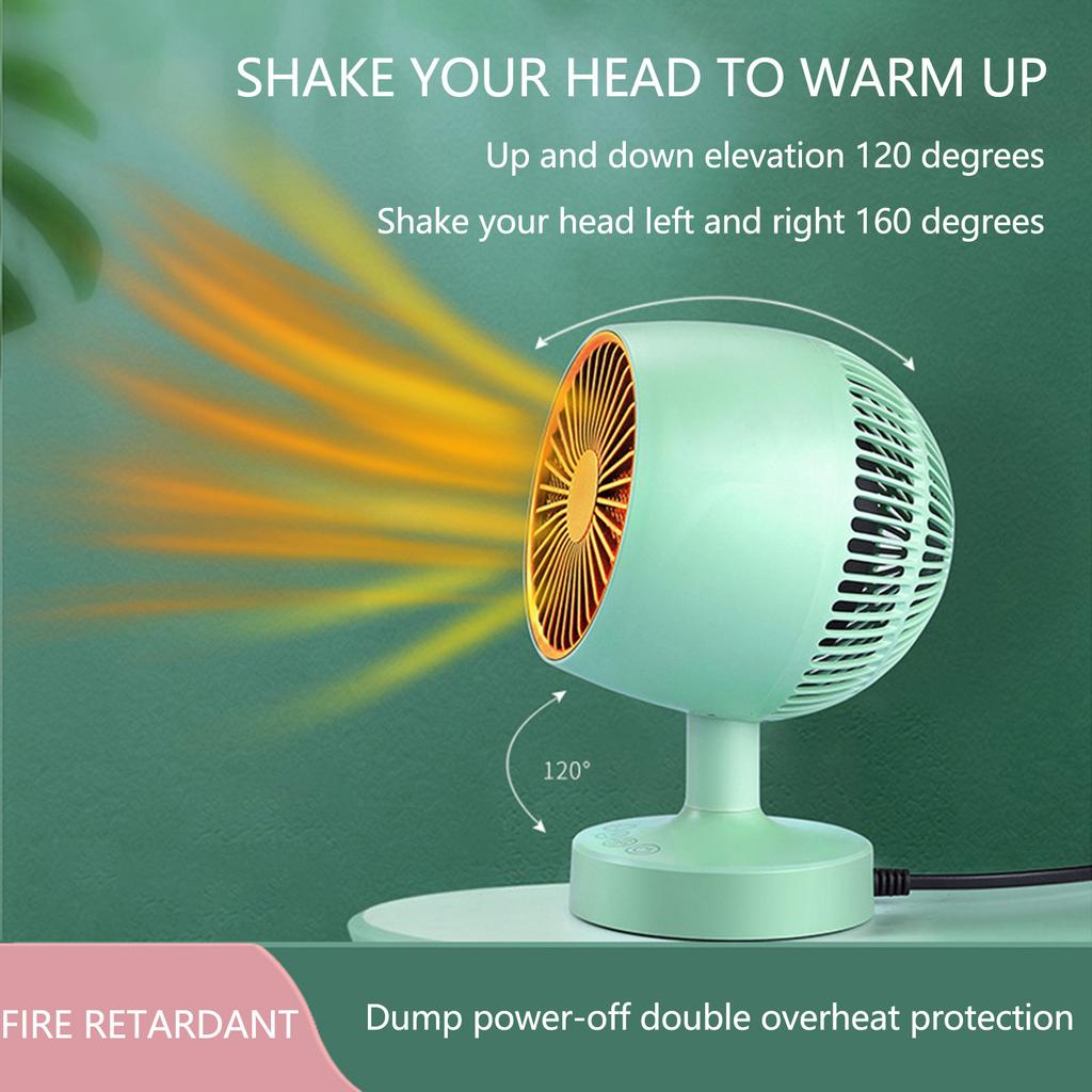 Buy Household Heating And Cooling Dual Purpose Silent Shaking Head ...
