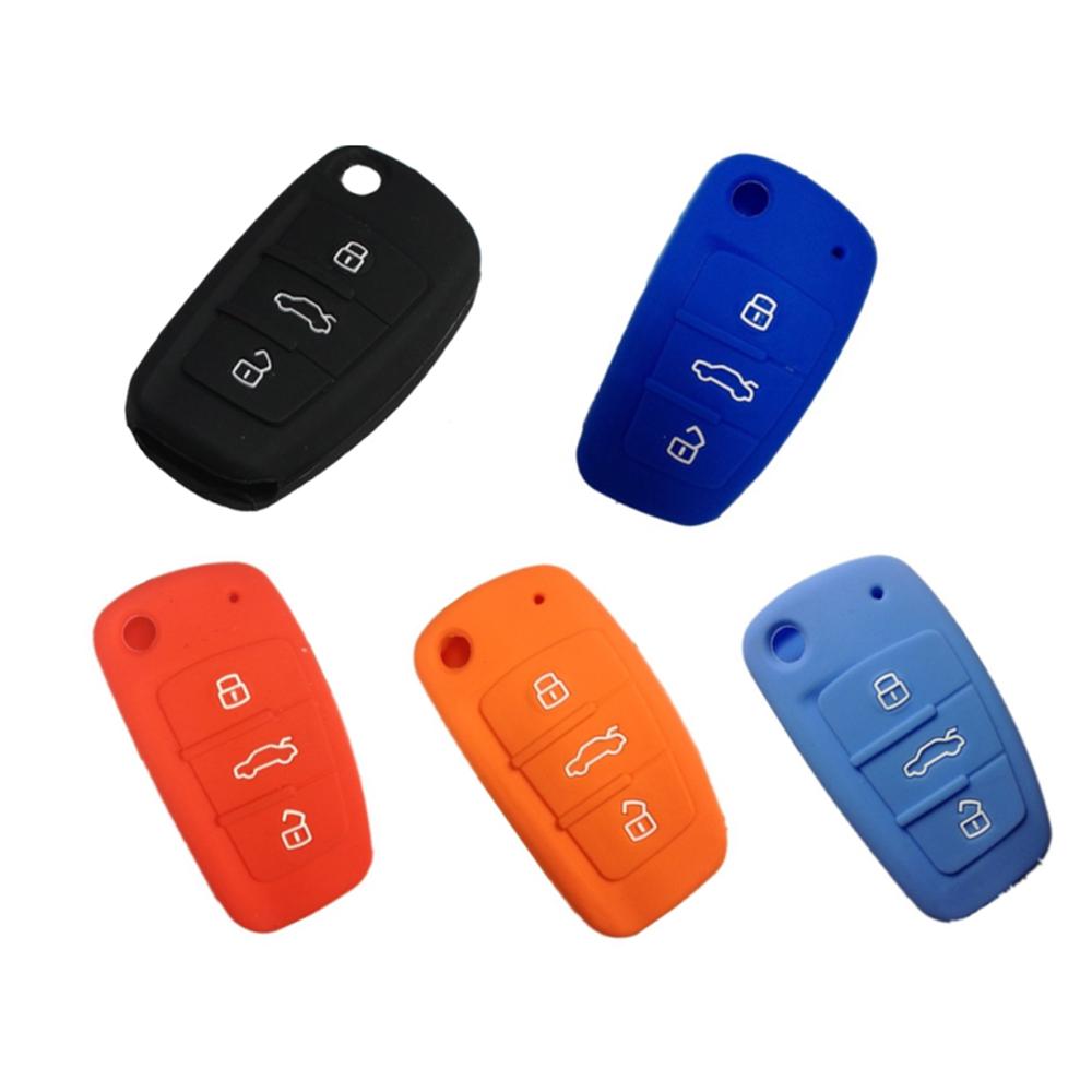 Silicone Car Key Fob Sheath Remote Control Cover Case uygun fiyatlı ...