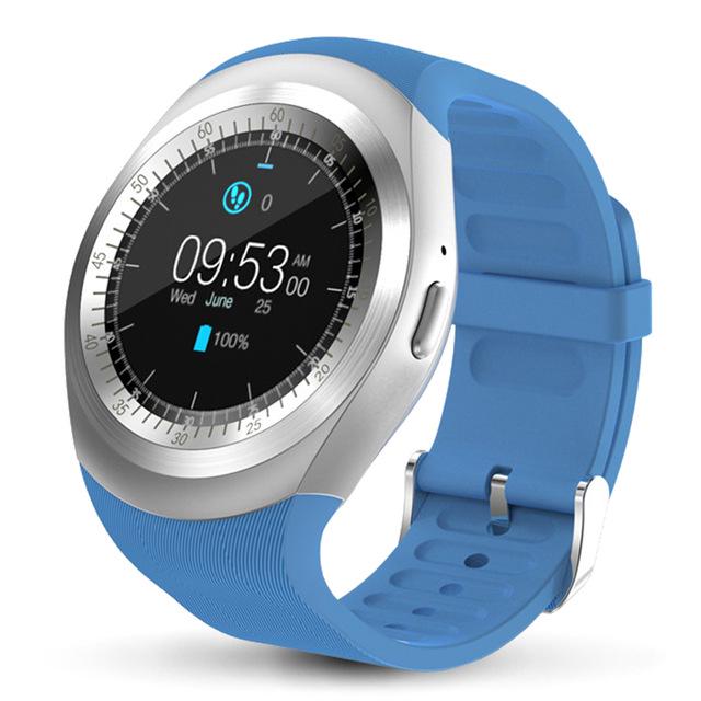 Y1 Smart Watch Bluetooth SIM Card SmartWatch Remote Camera Controls ...