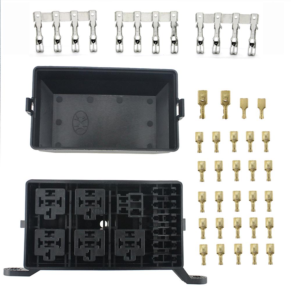 Buy Car Modification Relay Seat with Terminal Block Car Relay Box at ...