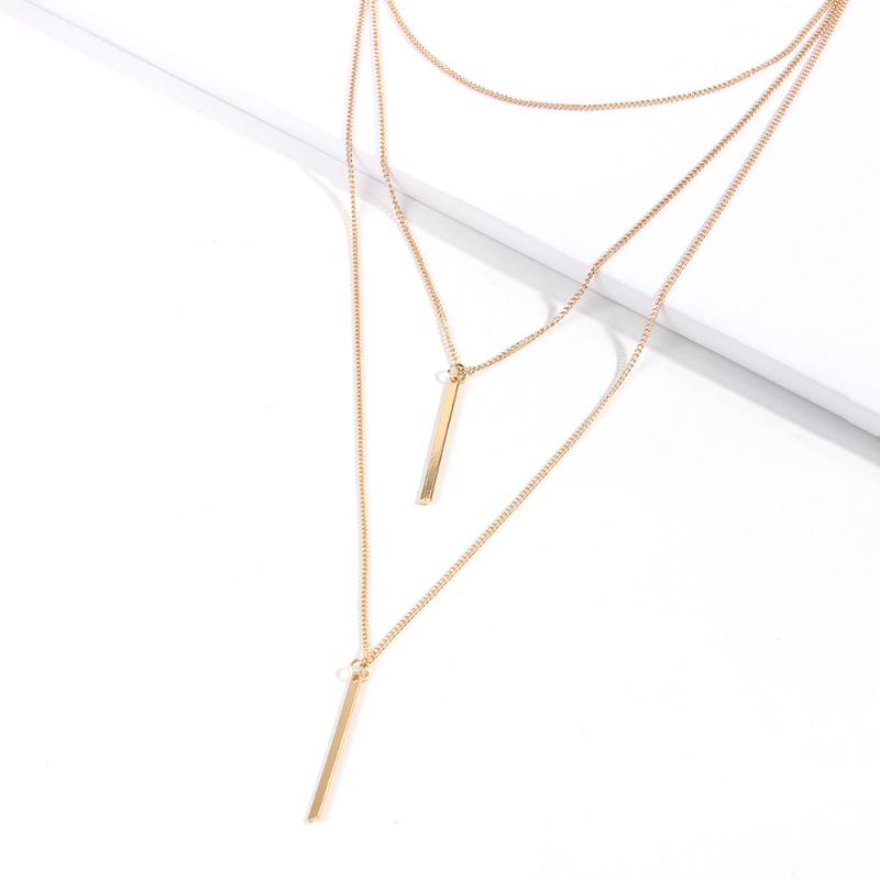 Cheap Fashion Coin Multi-layer Necklace Simple and Versatile ...