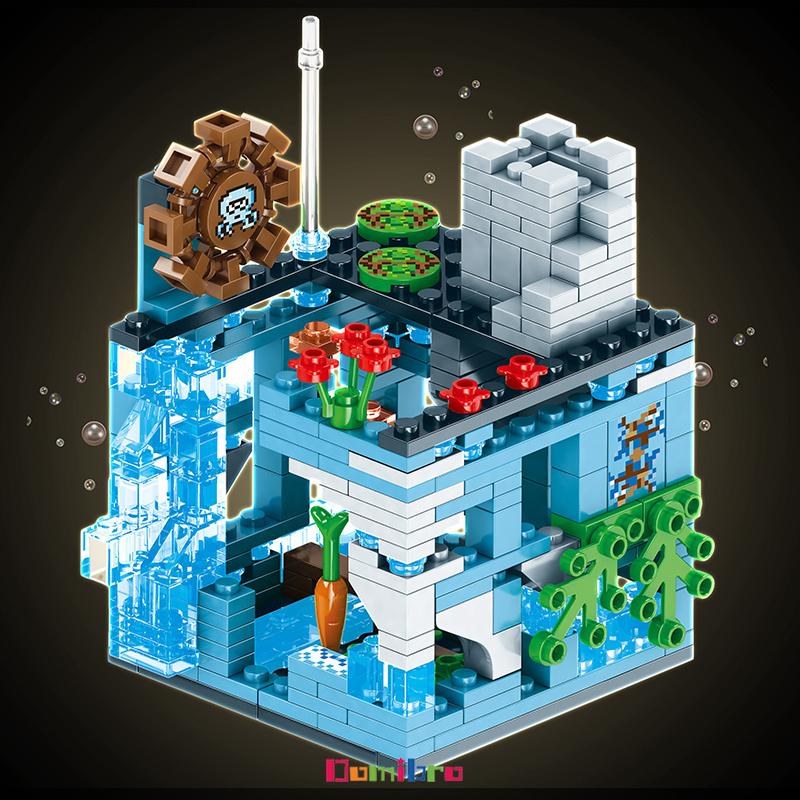 Buy My World Set Building Blocks New Model LED Toys DIY Compatible ...