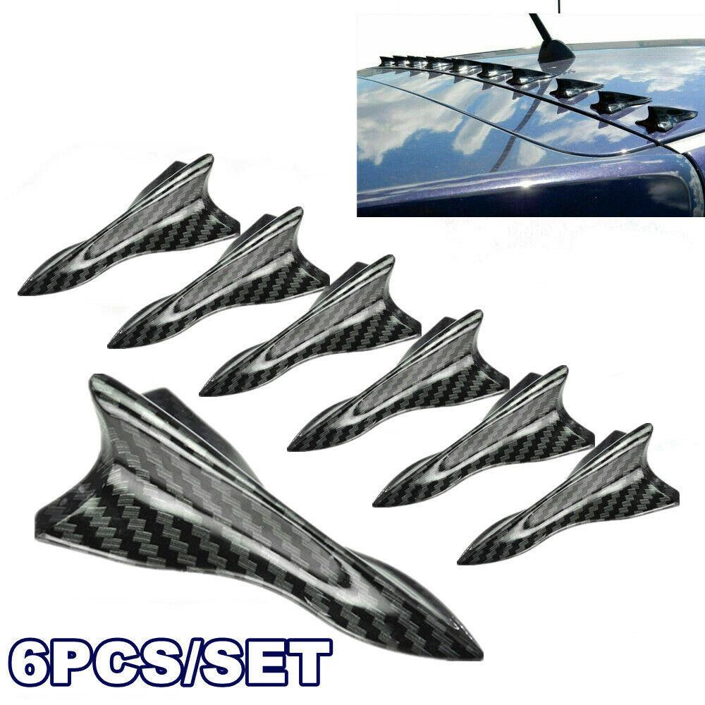 Buy Universal Roof Spoiler Vortex Wing 6pcs ABS Accessory at affordable ...