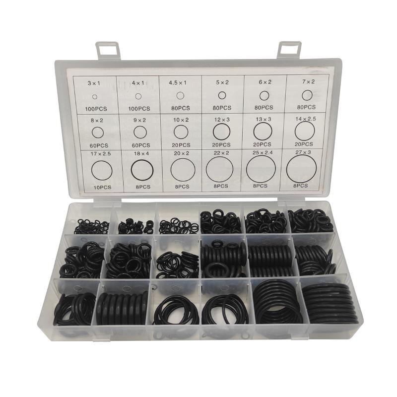 770pcs 18 Sizes Rubber O-ring Sealing Ring High Temperature Resistant ...