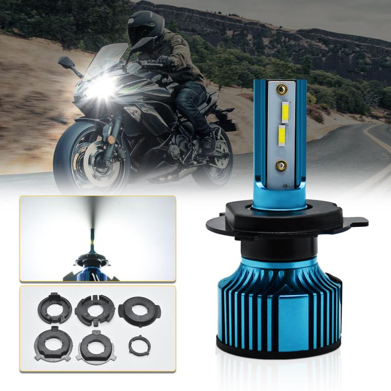 Satın alın Motorcycle H4 Led Headlight Bulb 6000k 10000lm Waterproof ...