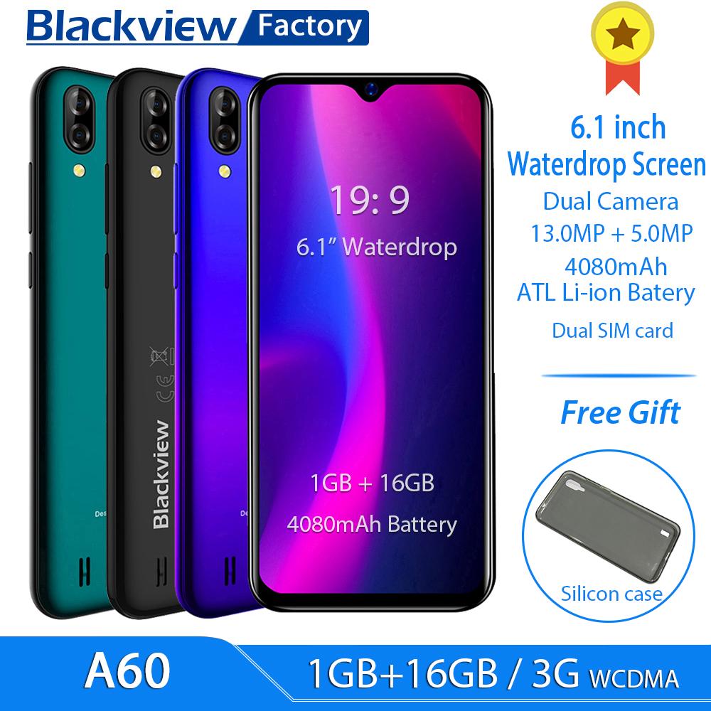 Buy Blackview A60 4080mAh Smartphone Android 8.1 13MP Rear Camera 16GB ...