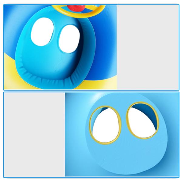 Buy 2pcs Inflatable Swimming Laps Pool Ring Durable Steering Wheel ...
