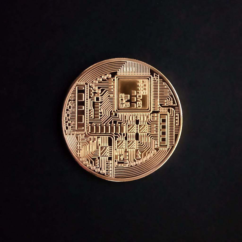 Commemorative Coin Metal Bit Virtual Currency Medal Commemorative Coin ...
