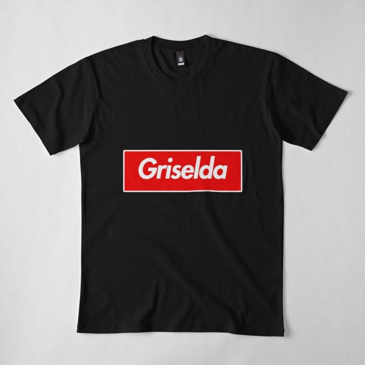 Buy Men Premium Cotton Harajuku T-Shirt Griselda Name Label Gift For ...