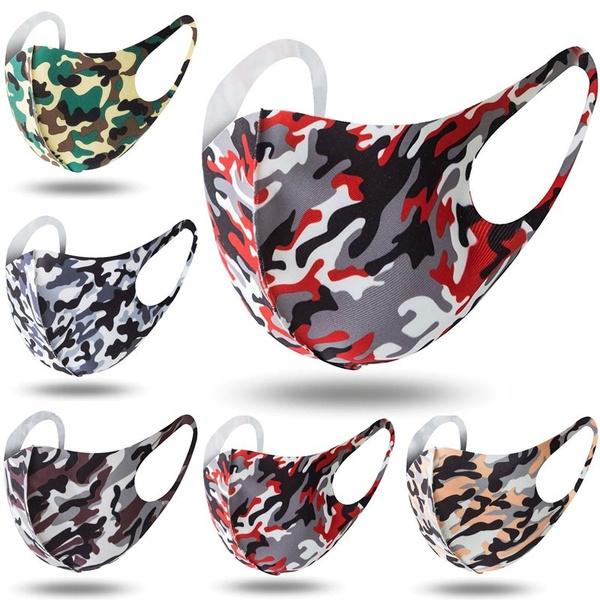 Buy Camouflage Breathable Dustproof Face Mask Anti-Dust Protection Face ...