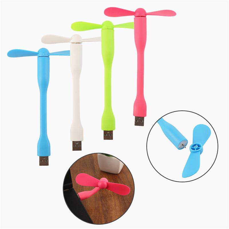 Buy Mini S-Shaped USB Fan Small Cute Fan Portable Flexible Cooler for ...