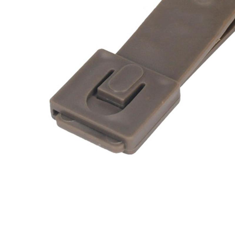 3Pcs Webbing Clamp Plastic Malice Clip Strap Tactical Universal Kydex ...