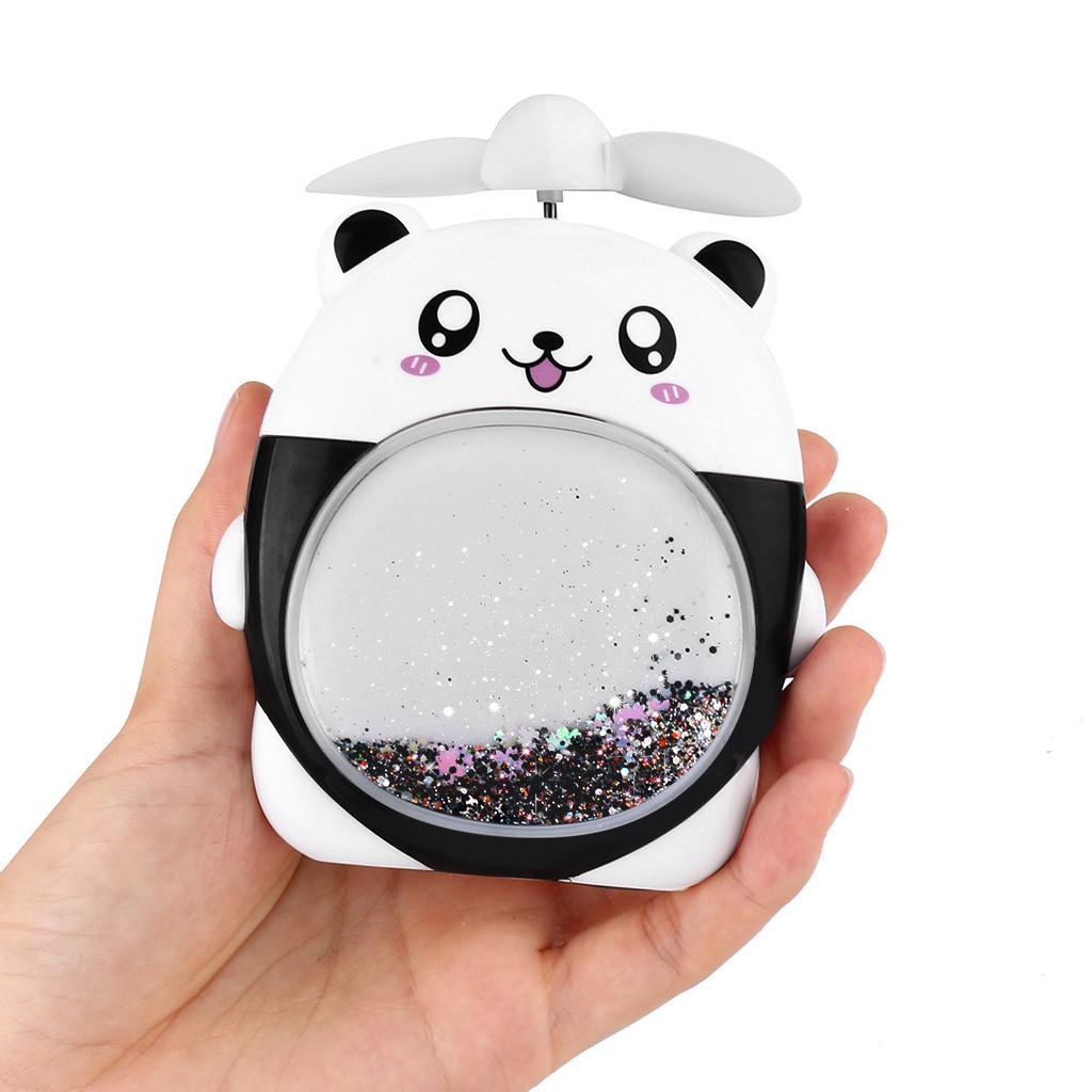 Buy Portable Mini Hand Fan Fan Handheld Night Light Fan USB Small ...