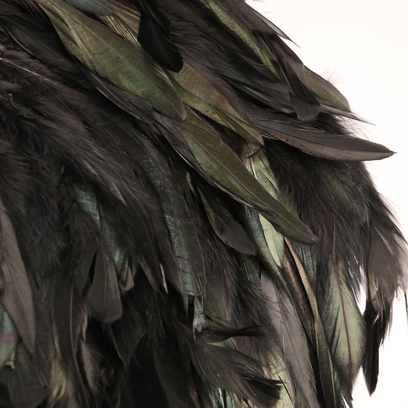 Buy Elegant Feather Fur Coat Short Paragraph Outwear Shawl High-grade ...