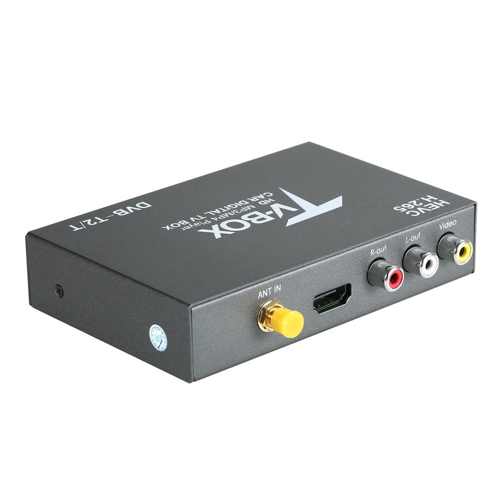 Buy Car TV Signal Box DVB-T/T2 Car Mobile Digital TV Box Receiver HEVC ...