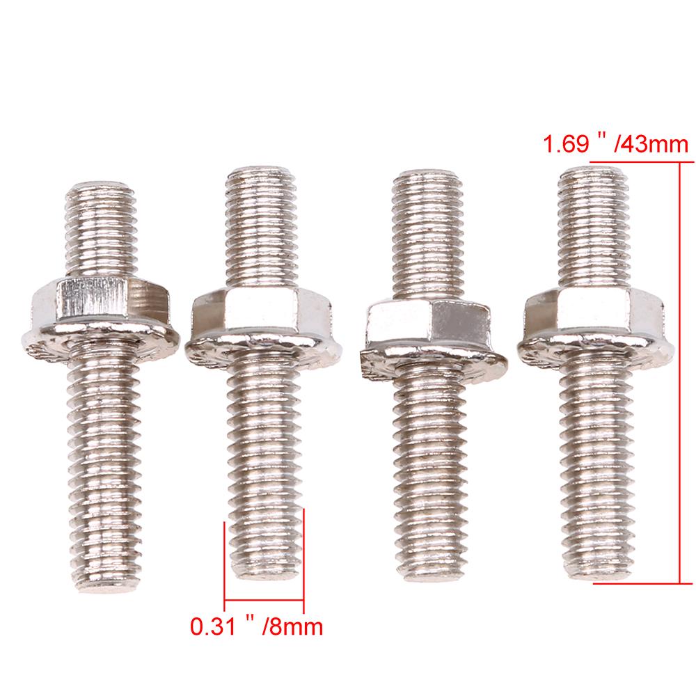Cheap 4pcs 8mm Universal Motorcycle Exhaust Studs Nuts fit for Harley ...