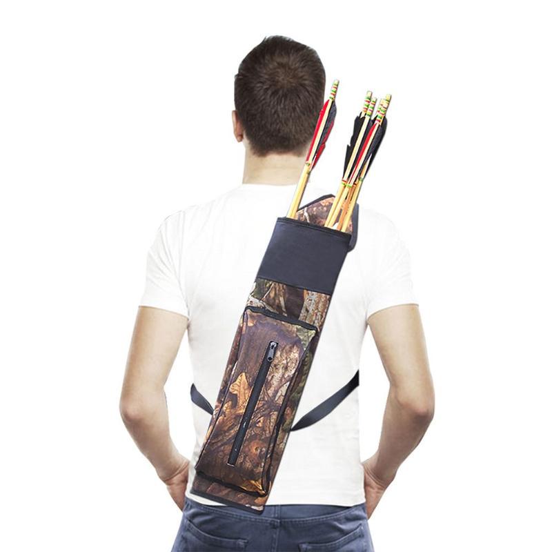 Buy Outdoor Hunting Back Arrow Quiver Archery Bow Arrow Holder Belt Bag ...