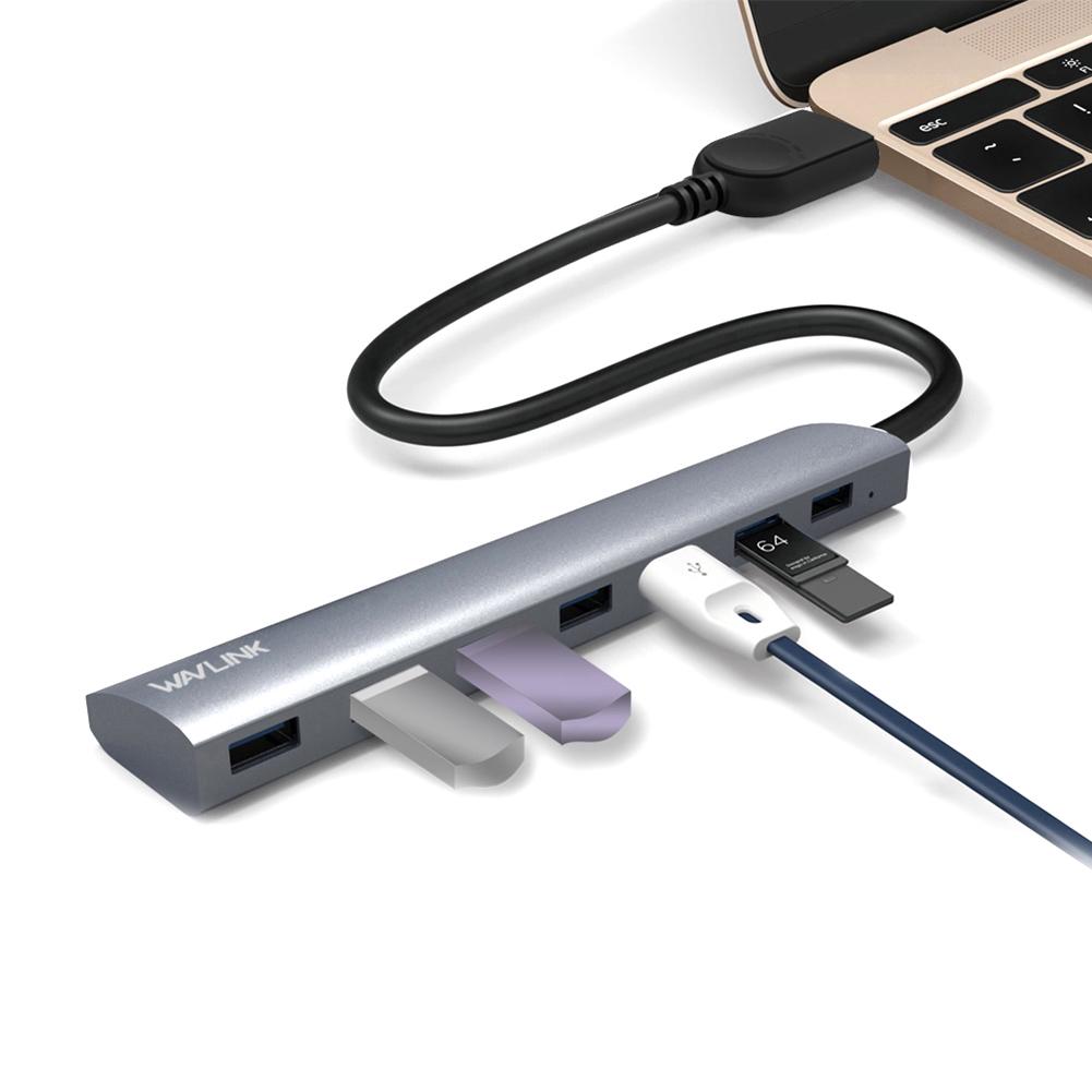 Buy WS-UH3074 USB3.0 Hub High Speed Expansion Hub With 1 For 7 Port at ...