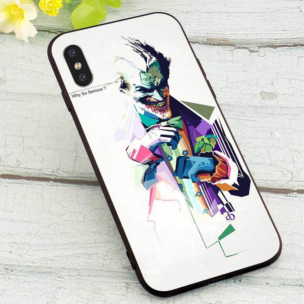 Fitted Joker Phone Case for Samsung Galaxy A8 2018 A10 A20 A30 A40 A50 ...