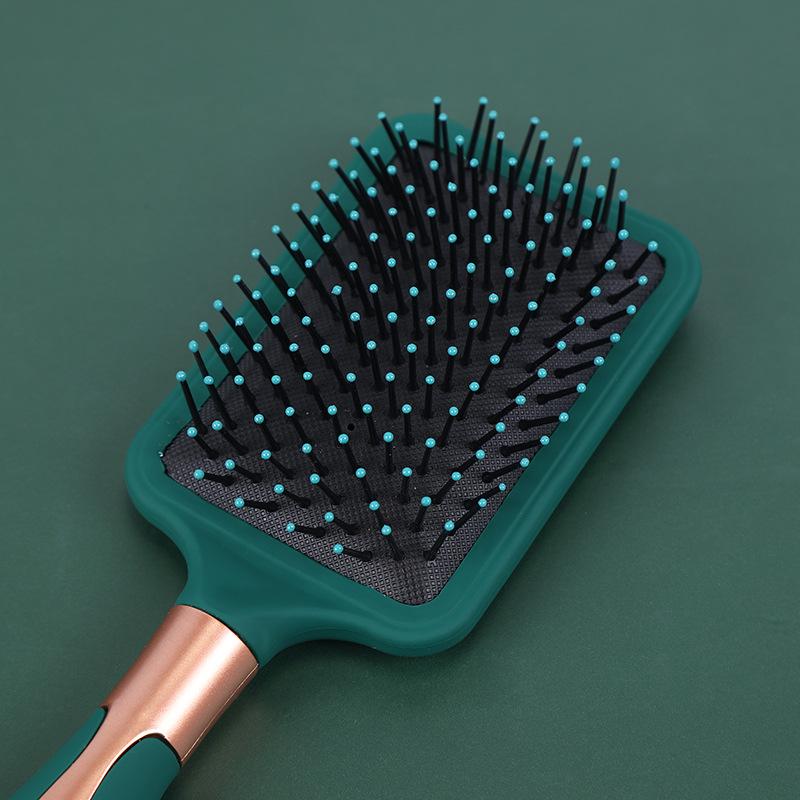 Buy Green Hair Brush Scalp Massage Comb Hairbrush Women Wet Curly ...