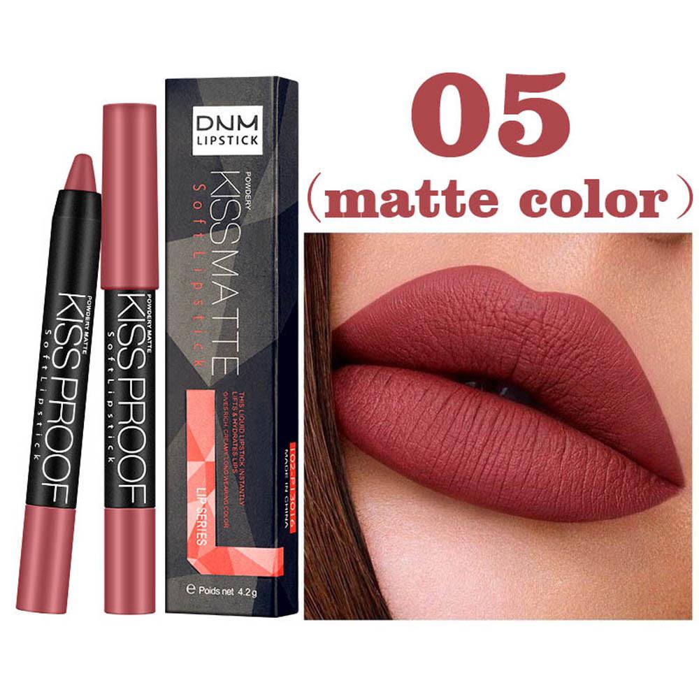 Buy Waterproof Lipstick Matte Pumpkin Color Lipstick Eat Earth Rich ...