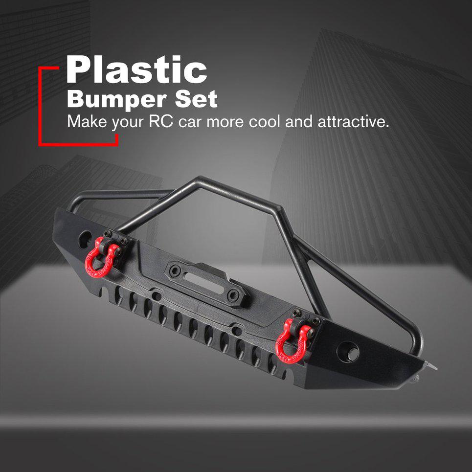 Buy Kids Happy Life CNC Front & Rear Bumper Kit Bull Bar for 1/10 RC ...