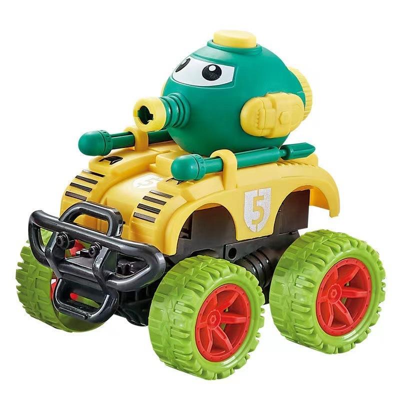 Kjøp Children Cartoon Stunt Car Toy Multi-functional Inertial Collision ...