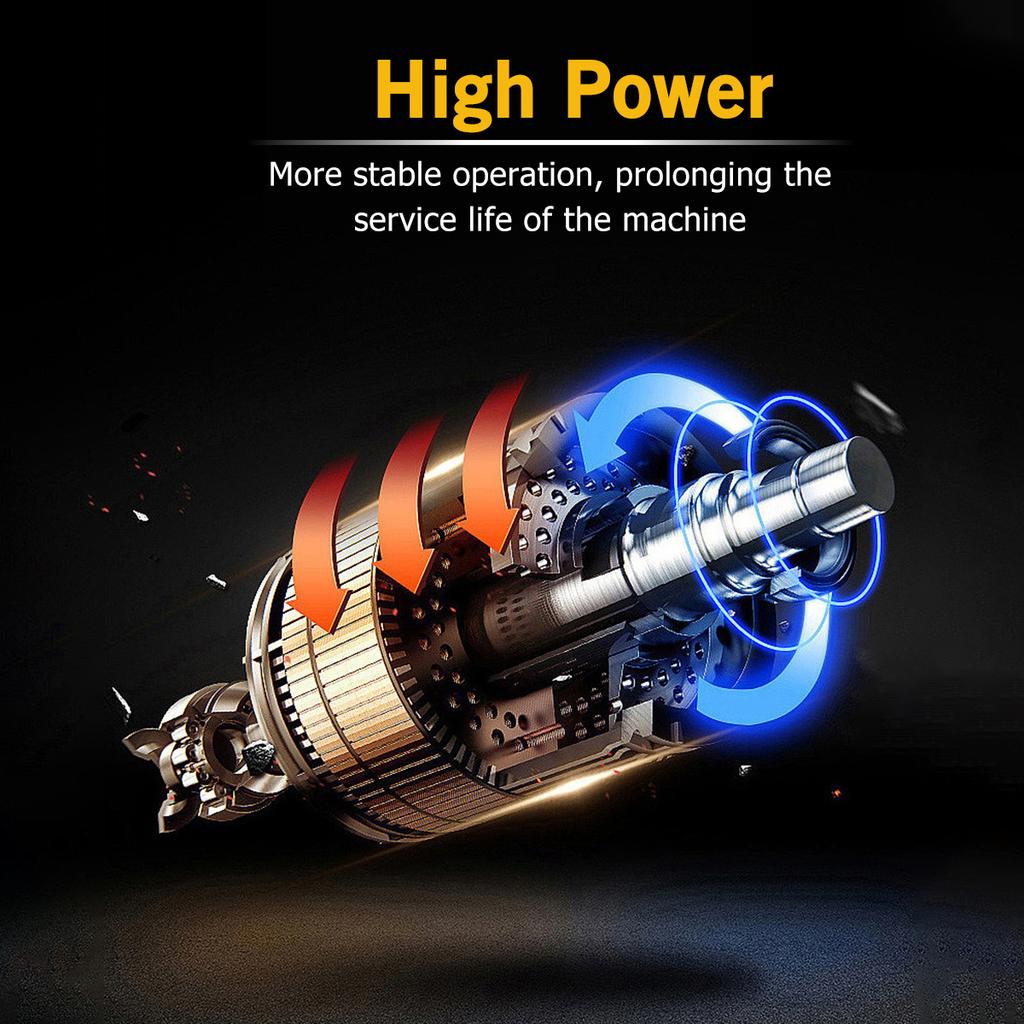Buy 1/2'' Cordless Brushless Impact Wrench Electric Wrenc Brushless ...