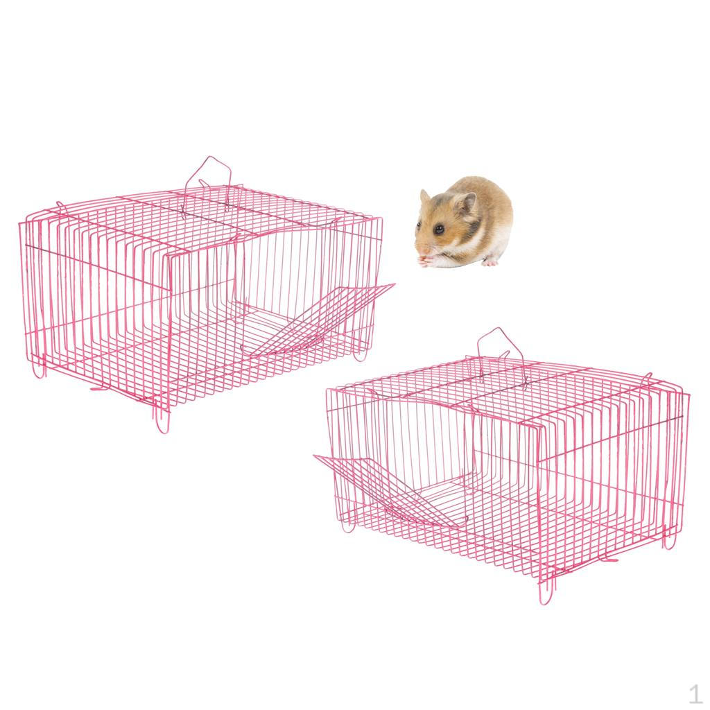 Cheap 2 Pcs Foldable Hamster Rat Mice Rabbit Small Pet Cage House | Joom