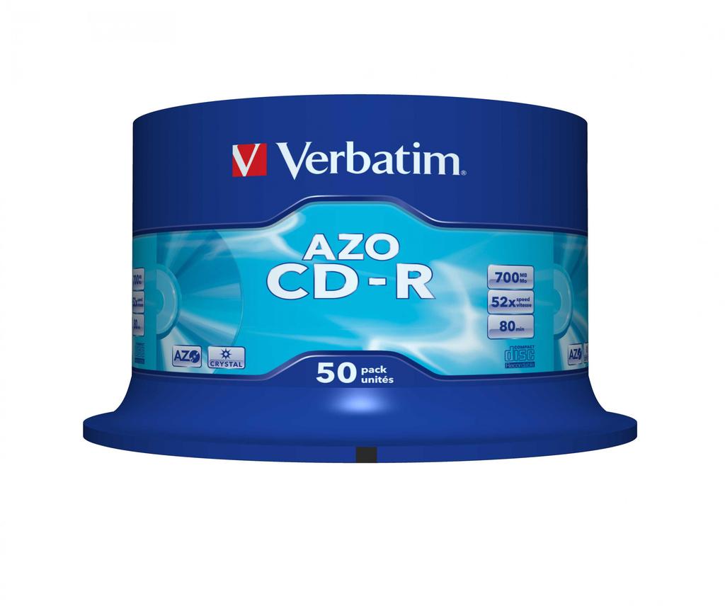 Verbatim datalifeplus cd-r x 50 - 700 mo uygun fiyatlı satın alın ...