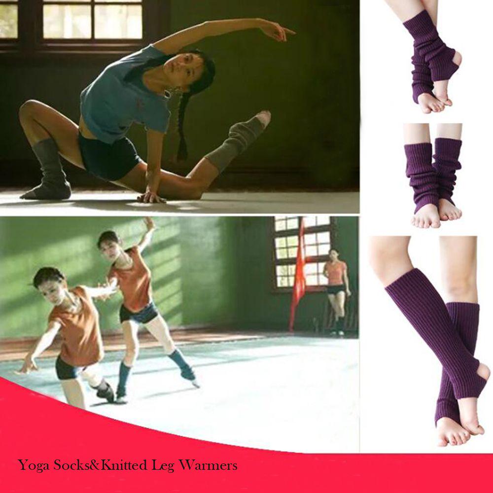 Buy 2Pcs Exercising Dance Crochet Legging Knitted Leg Warmers Sports ...