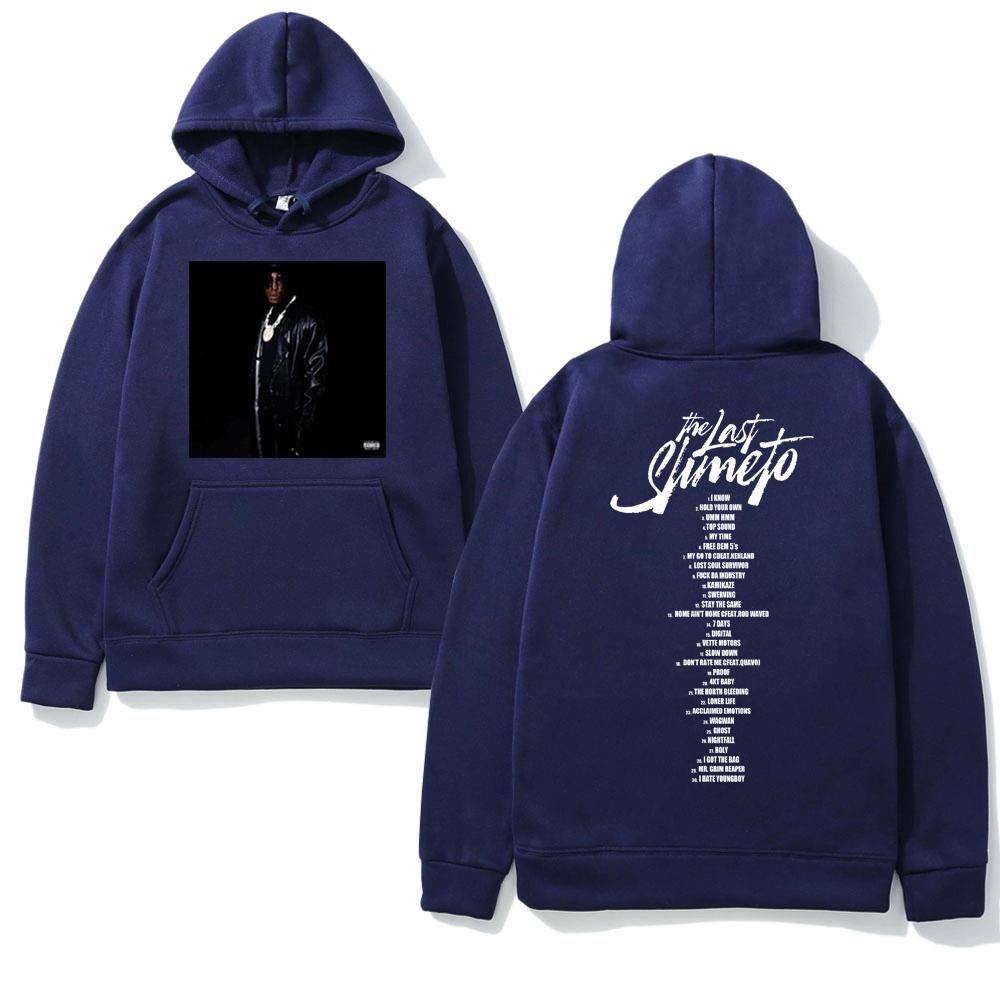 Rapper YoungBoy Never Broke Again Hoodie 2022 Music Album The Last ...