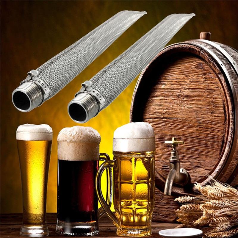 Buy 12 6 Inch Stainless Screen 1/2& NPT Homebrew Beer Mash Filter Steel ...