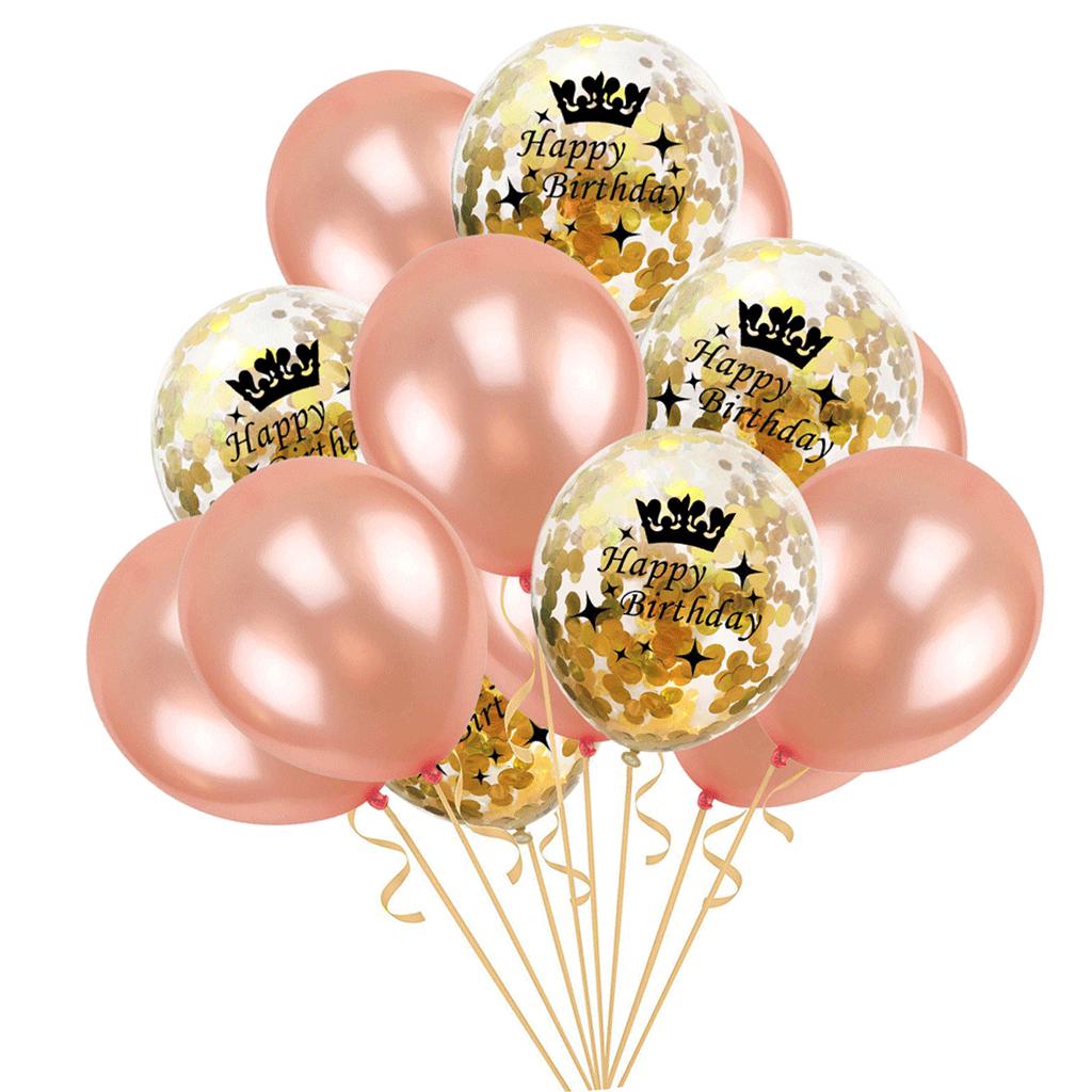 Buy Happy Birthday Digital Confetti Latex Balloon Birthdat Decor 18th ...