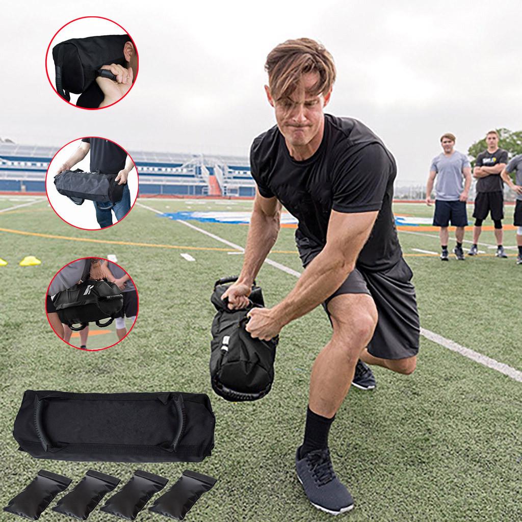 Buy Weightlifting Sandbag Strength Bag Fitness Sand Bags for Power ...