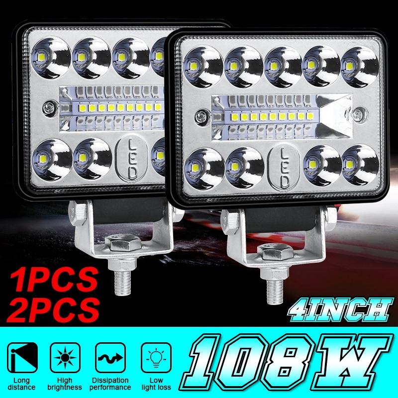 4 INCH Truck Light Led Light Bar for Boat ATV Truck Light Bar for Truck ...